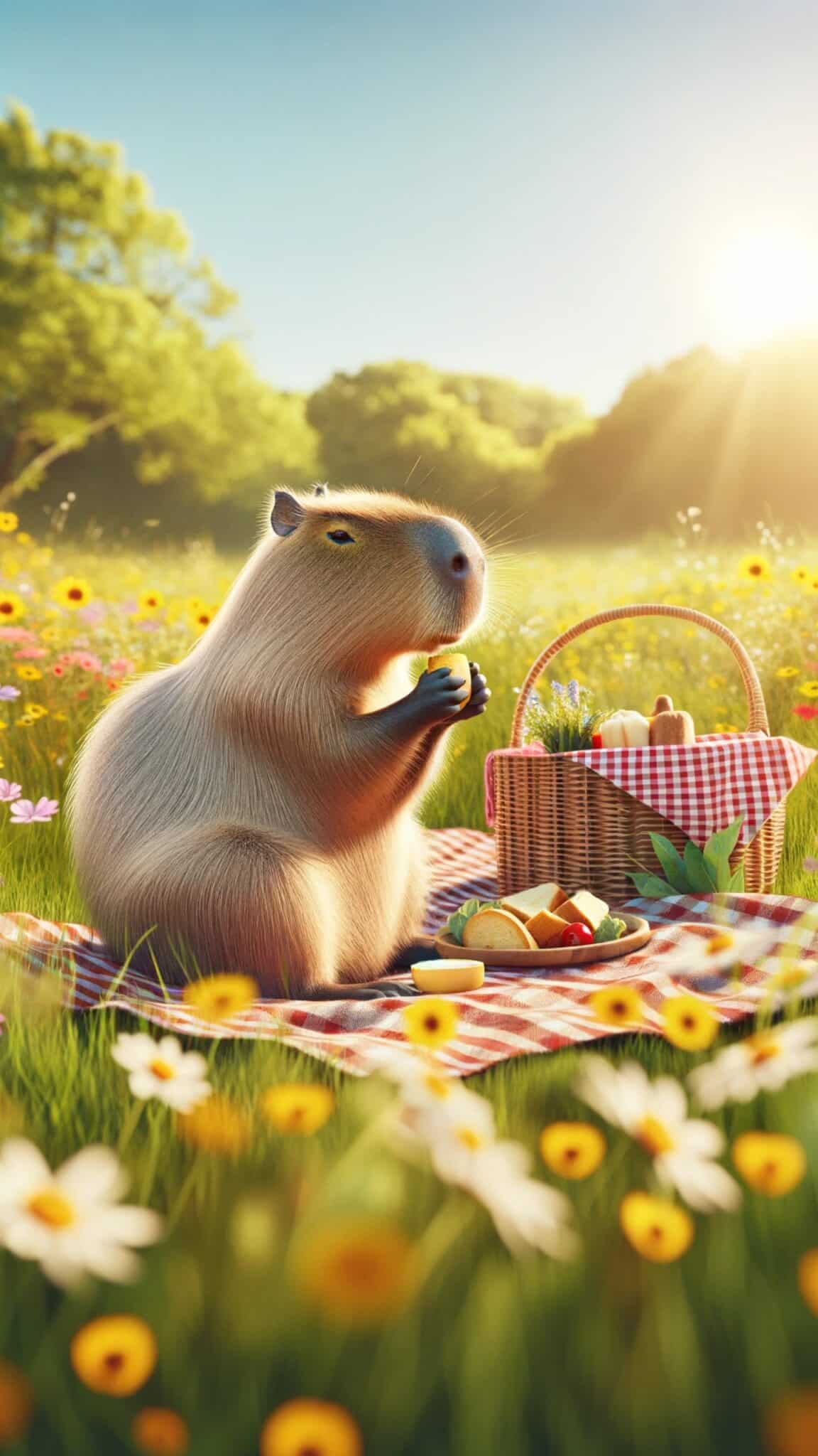 4k Capybaras Mobile Phone Wallpapers 1440x2560 Resolution