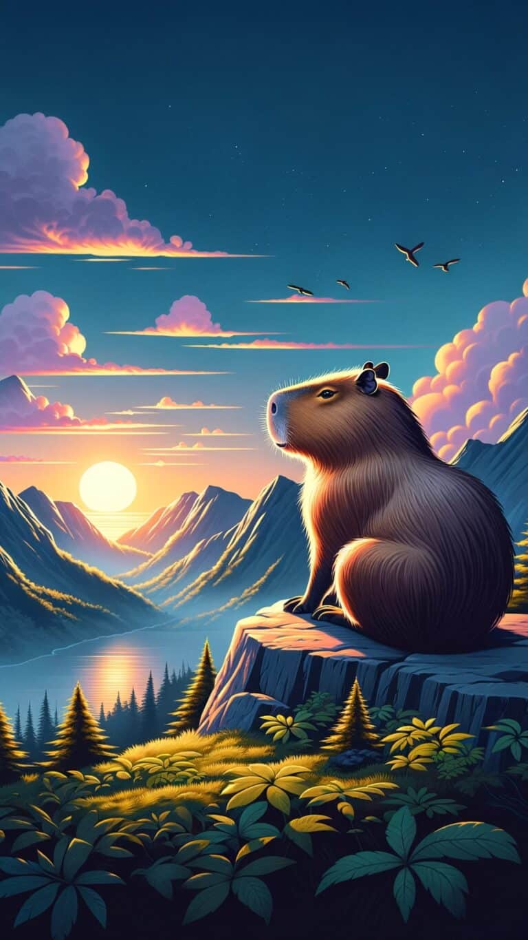4k Capybaras Mobile Phone Wallpapers 1440x2560 Resolution