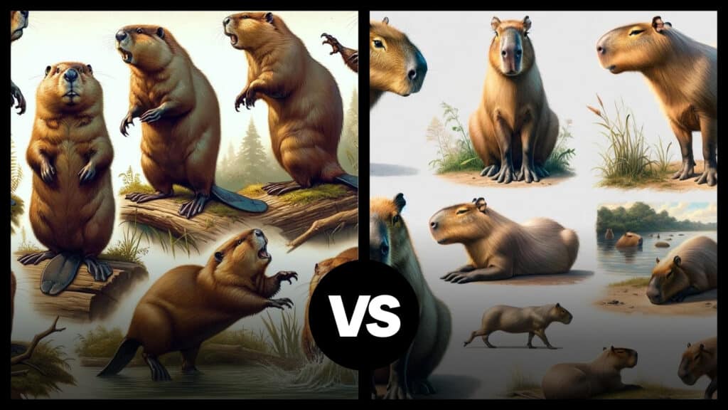 Capybara vs Beaver - CapyBara Mag