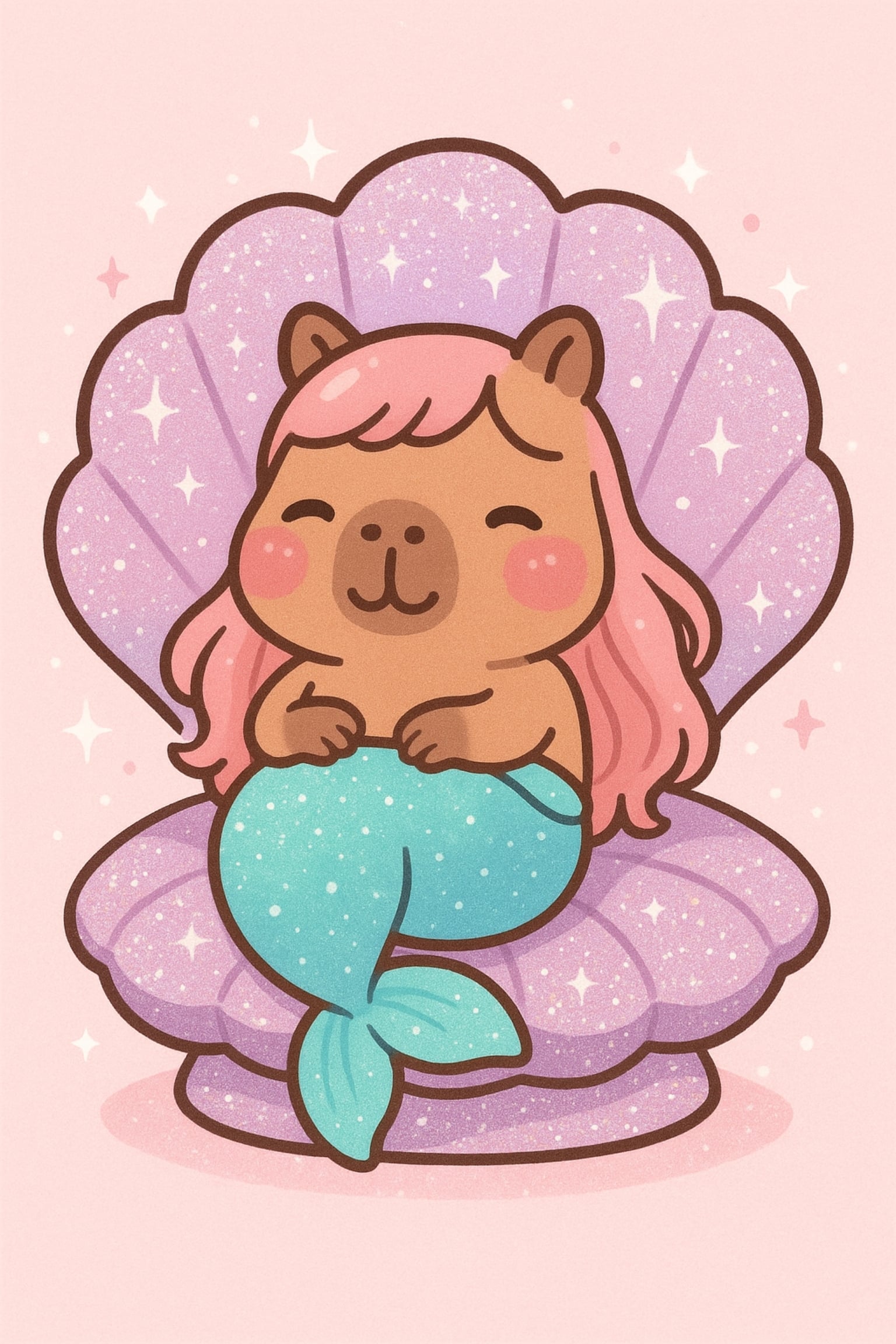 Capibara Animada Cute - CapyBara Mag