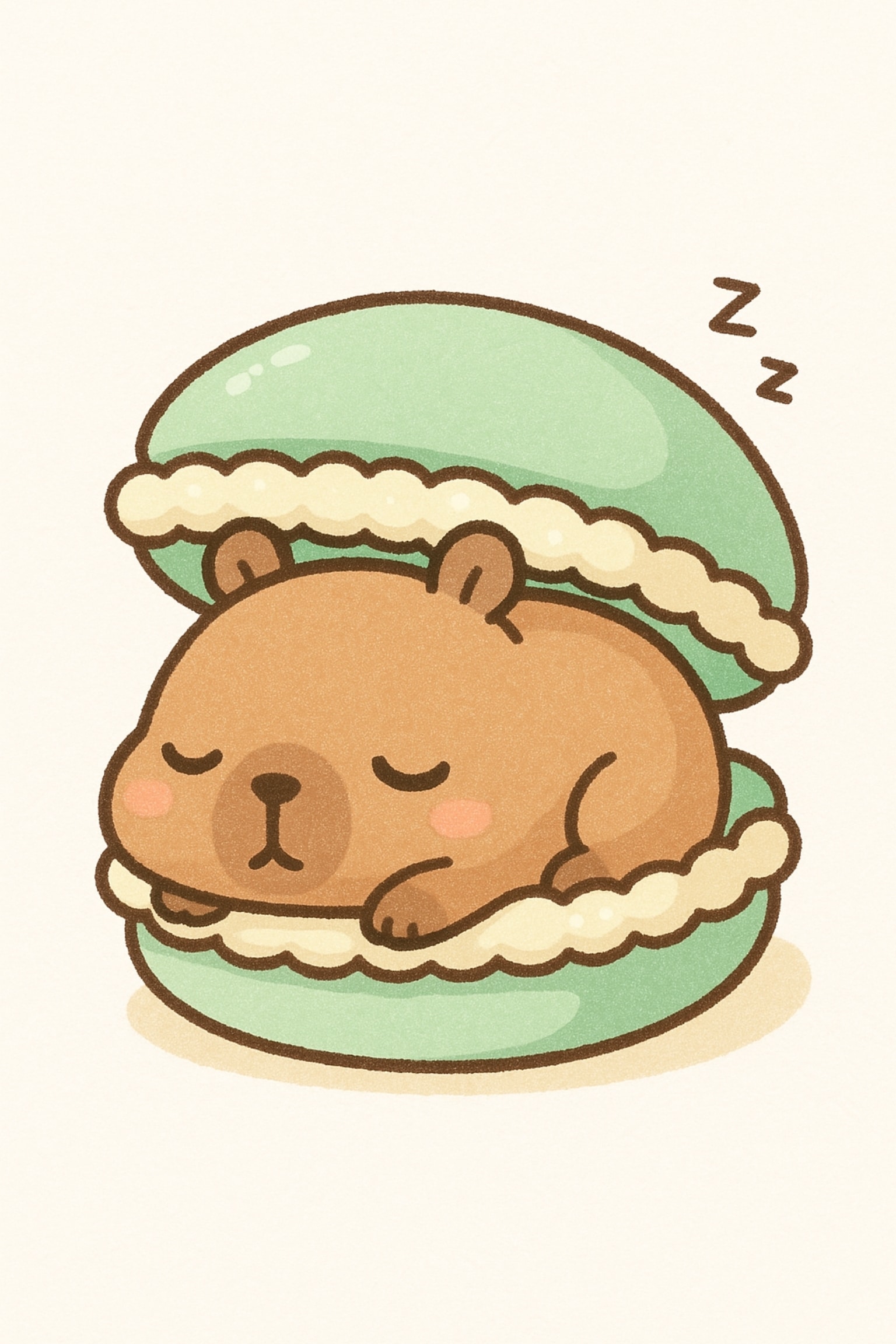 Capibara Animada Cute - CapyBara Mag